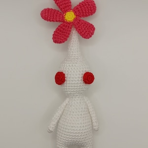 PDF DIGITAL FILE Pikmin White With Flower and Leaf Crochet Amigurumi ...