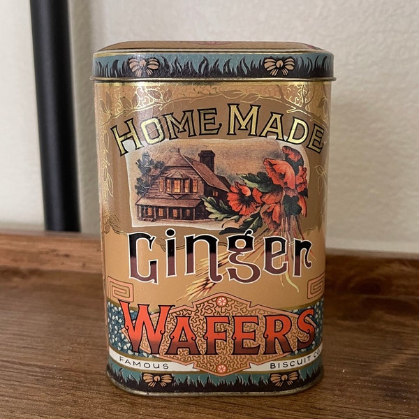 Ginger Wafers Tin - Etsy