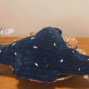 Manta Ray Sting Ray Crochet Pattern, Crochet String Manta Ray, Crochet ...