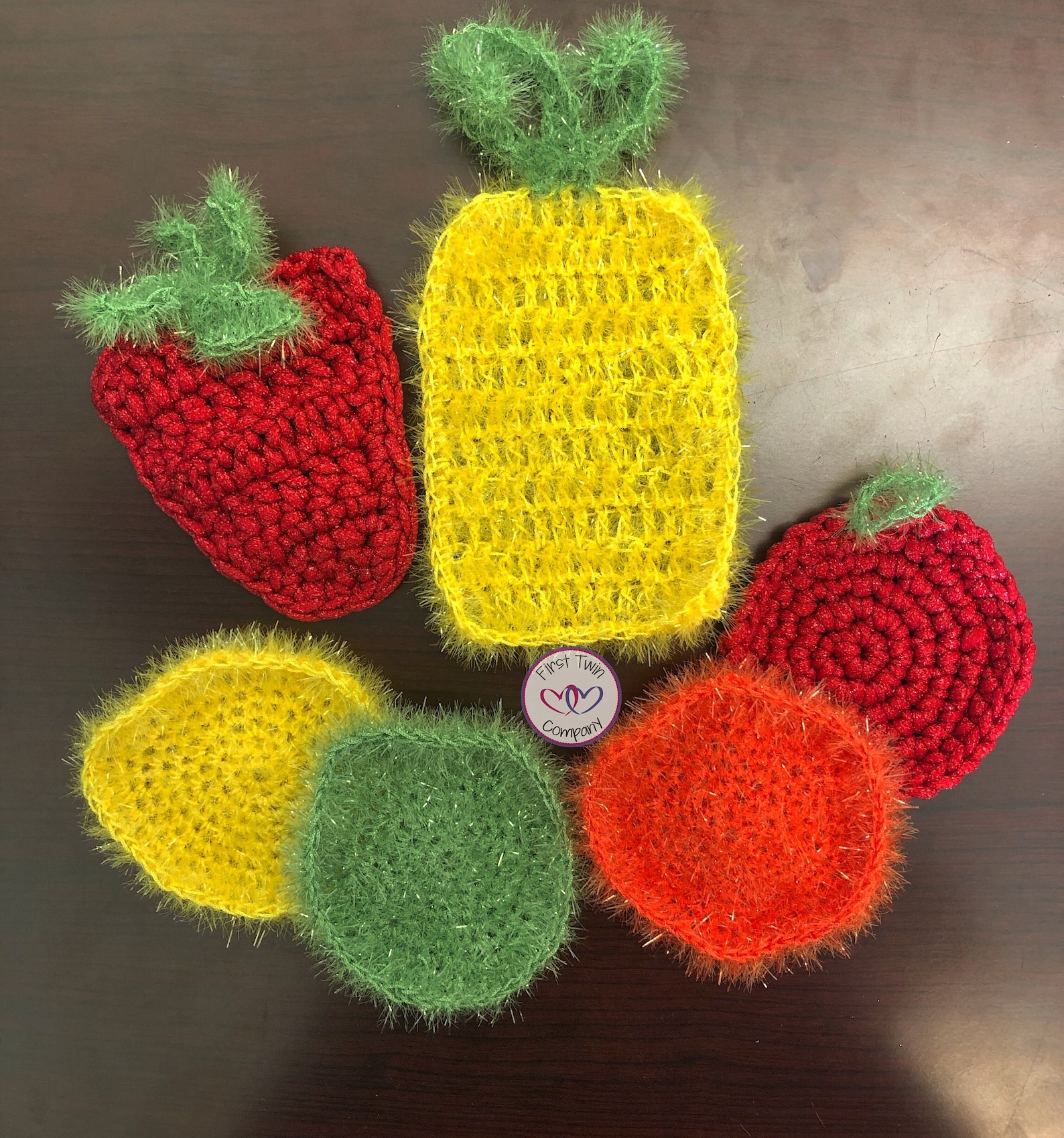 Scrubby Fruits Ebook Crochet Patterns Crochet Fruit Sponges - Etsy