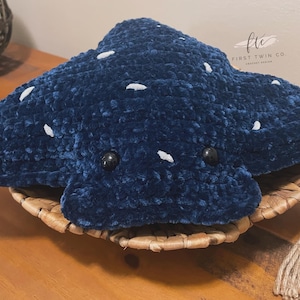 Manta Ray Sting Ray Crochet Pattern, Crochet String Manta Ray, Crochet ...