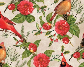 Cardinal quilt kit | Etsy