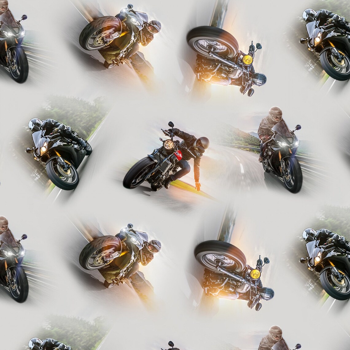 Dream Ride Dream Riders on Motorcycles Elizabeth's - Etsy