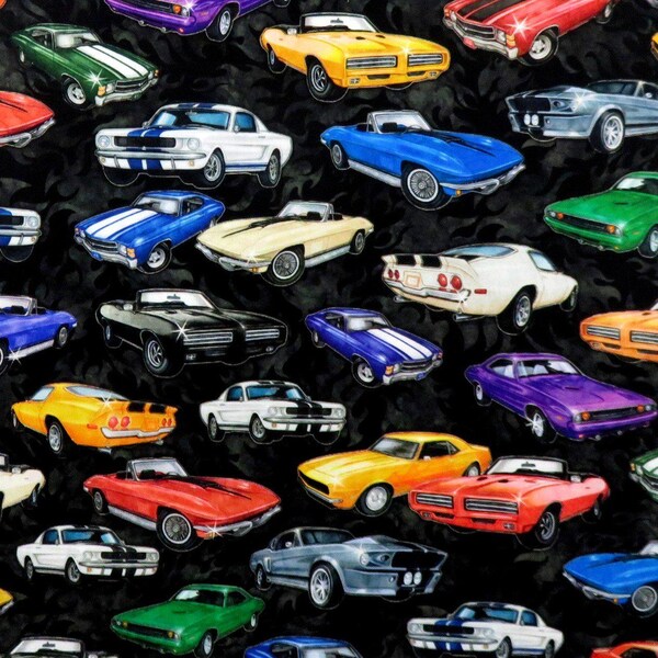 Muscle Car Print - Etsy