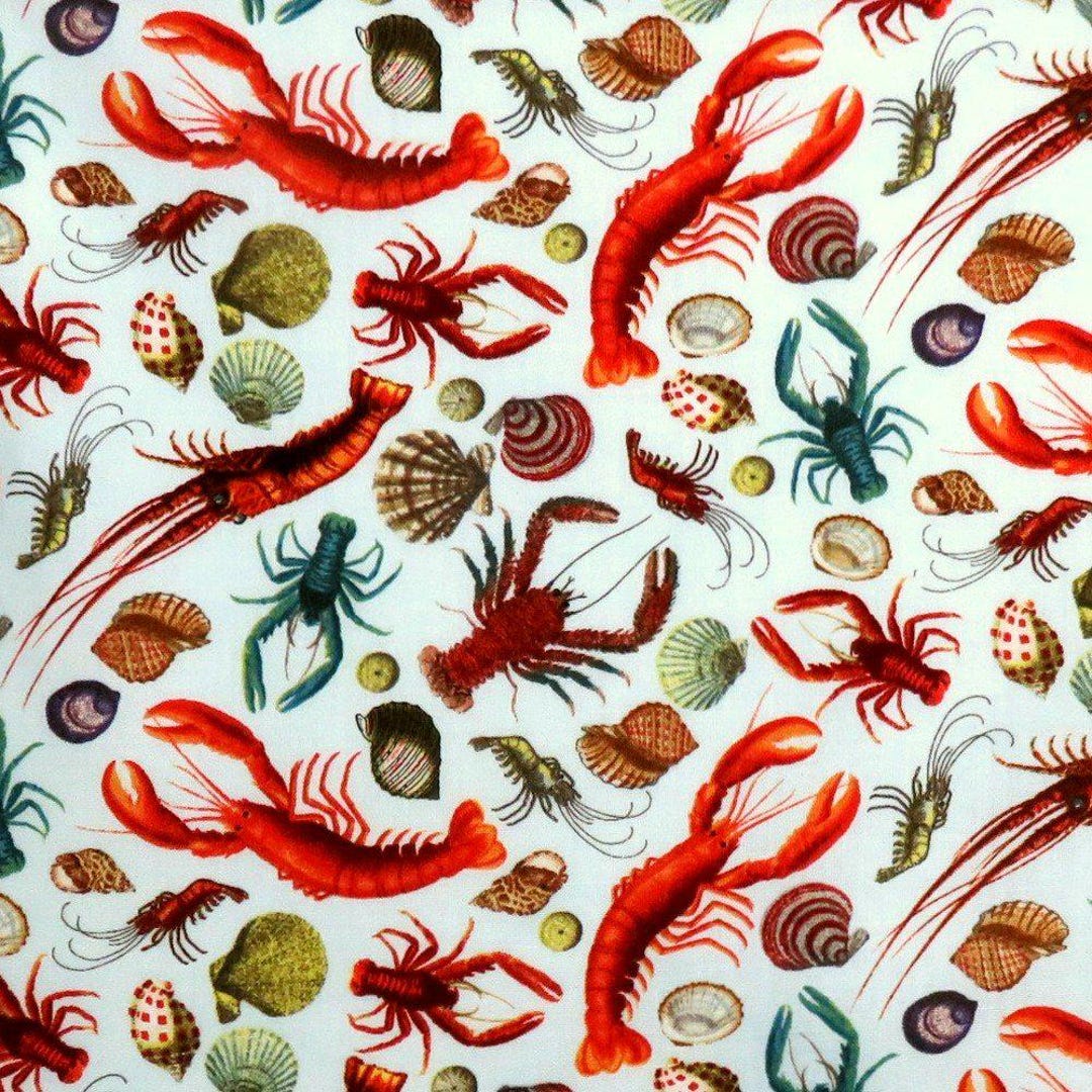 Under the Sea 4911-blue Sea Creatures for Elizabeth's Studio - Etsy