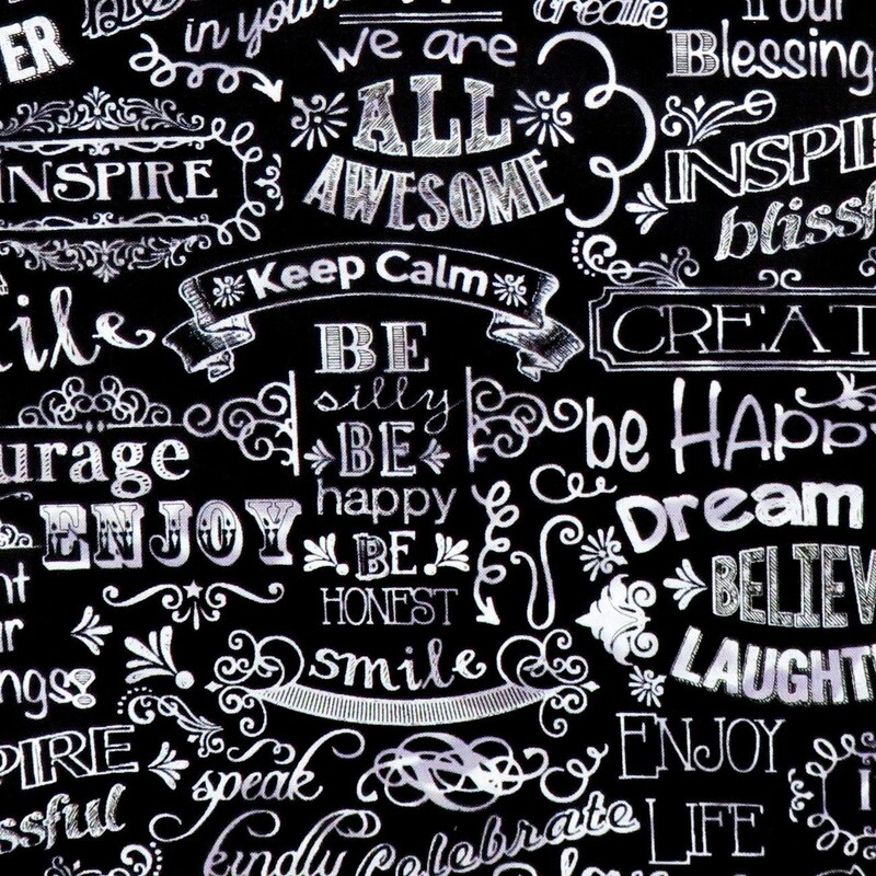 Chalkboard Words - Etsy