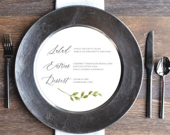 Printed DIY Photo Wedding Program Fans With Wedding Party on - Etsy