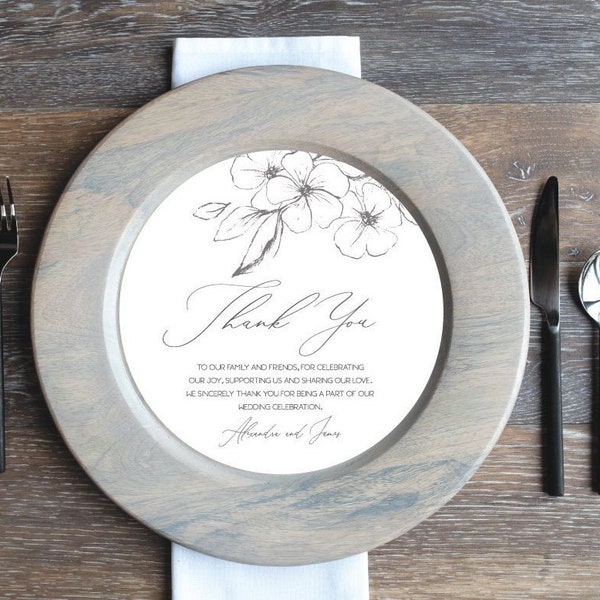 Custom Charger Plate - Etsy