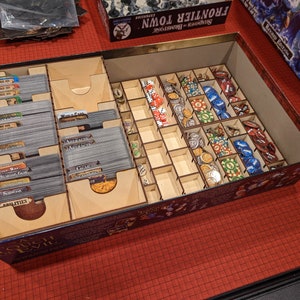 Customizable Shadows of Brimstone Board Game Insert, Laser Cut ...