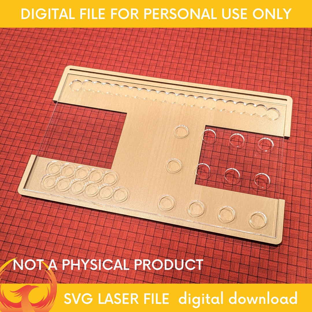 SVG Laser Cut Files, Cthulhu: Death May Die Player Mat Acrylic Overlay ...