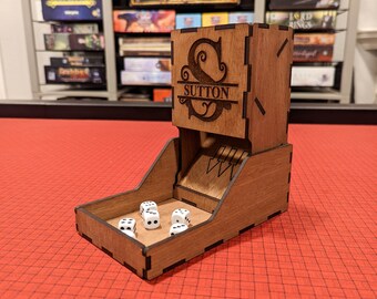 Dice Rolling Box - Etsy