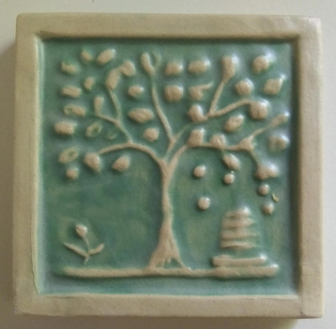 3 Inch Bee Hive Handcrafted Relief Art Tile - Etsy