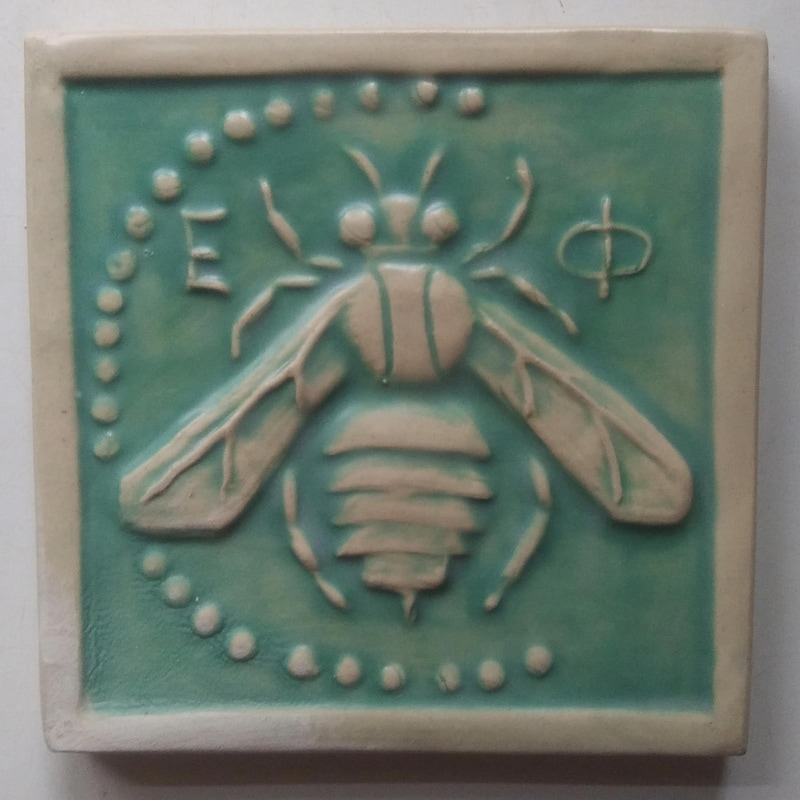 Bee Tile - Etsy