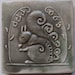 Squirrel art Tile - Etsy