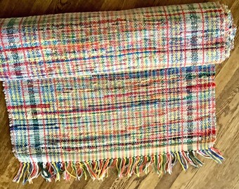 Rag Rug Runner | Etsy