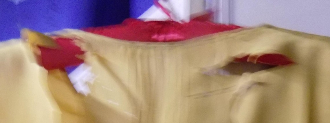 1920 Black and Yellow Dress With Jacket Silk Shattering Use - Etsy