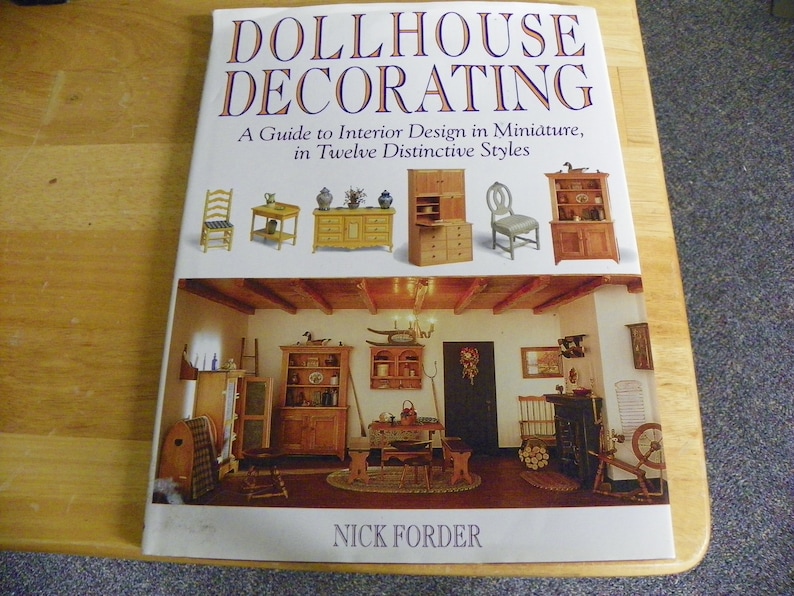 A Guide to Interior Design in Miniature, Doll House Decorating by Nick ...