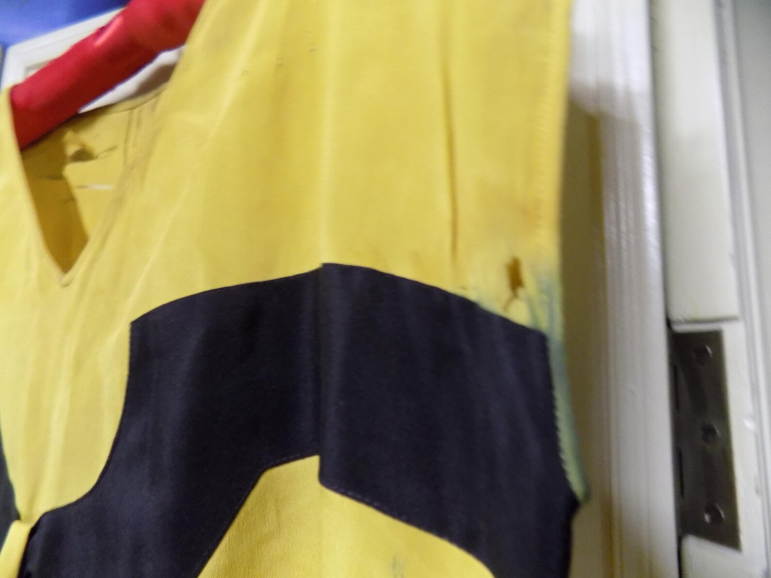 1920 Black and Yellow Dress With Jacket, Silk, Shattering, Use for ...