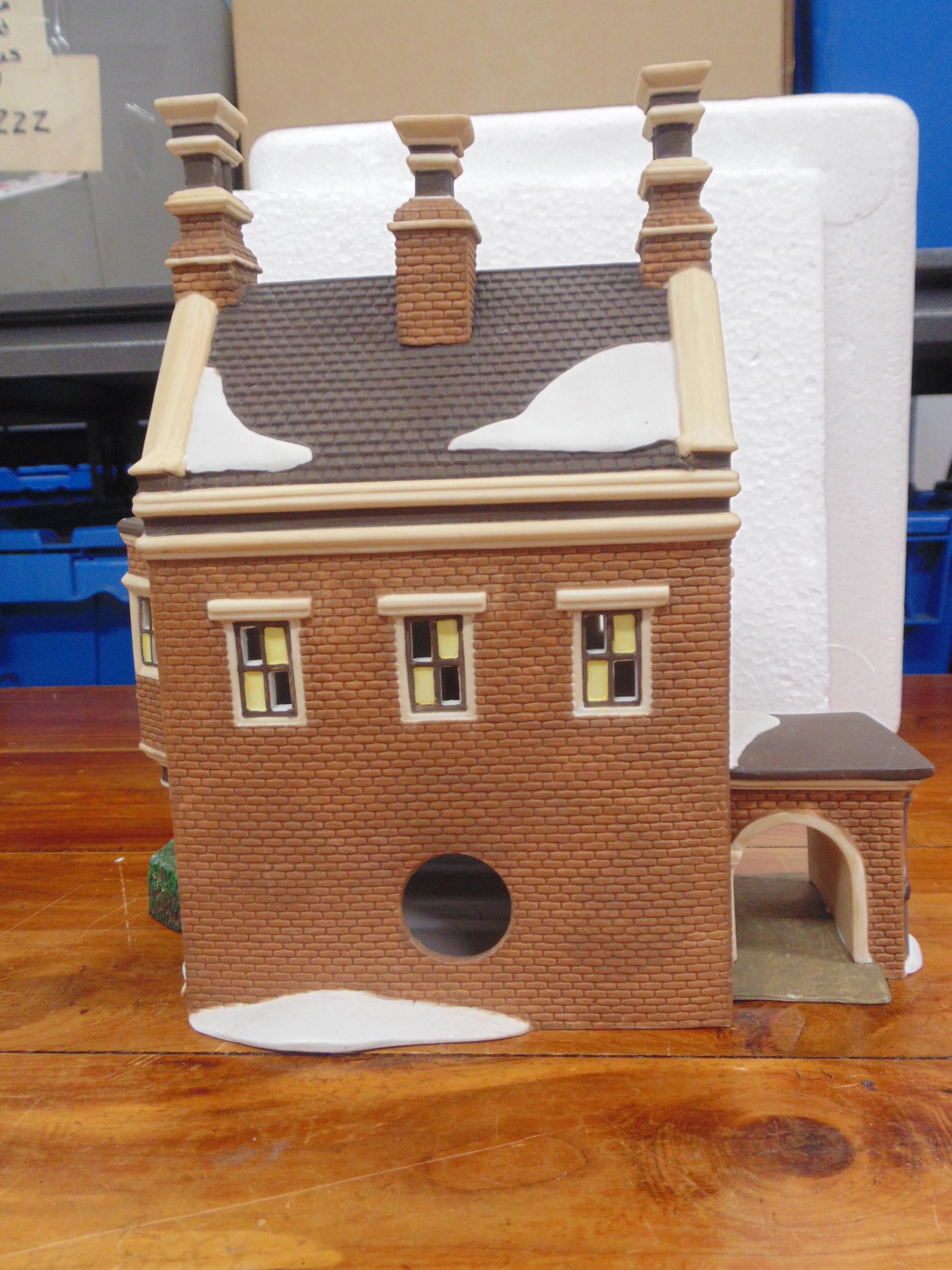 Department 56 Dickens Village Series, Dursley Manor, Handpainted ...