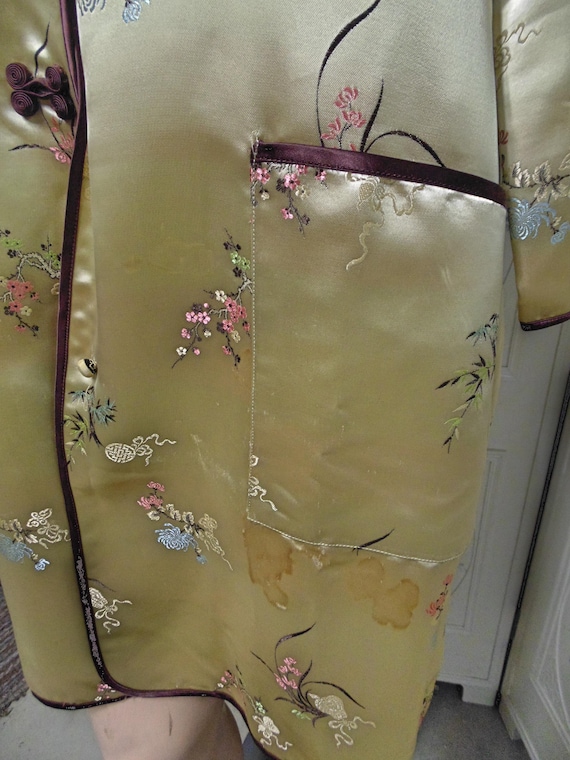 Vintage Chinese Robe, Size 38, Made in Shanghi, China - Gem