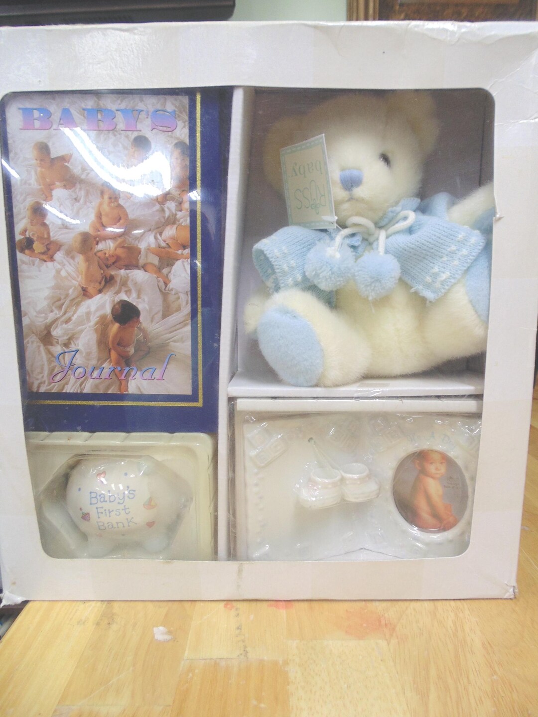 Russ Baby Bear Gift Set Boy - Etsy
