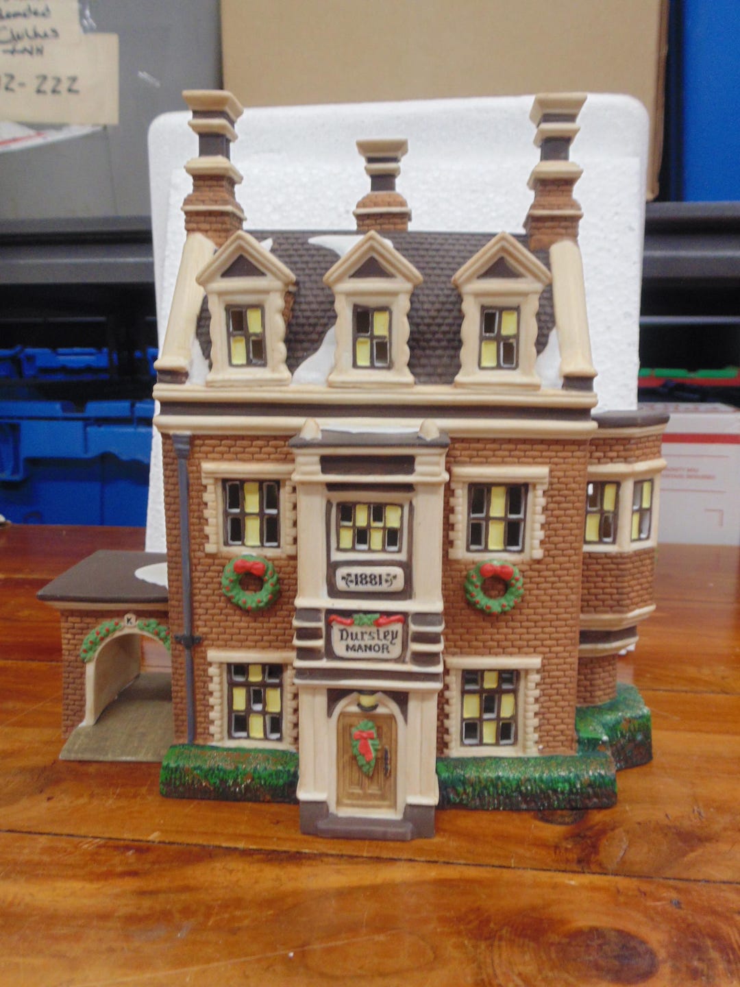 Department 56 Dickens Village Series, Dursley Manor, Handpainted ...