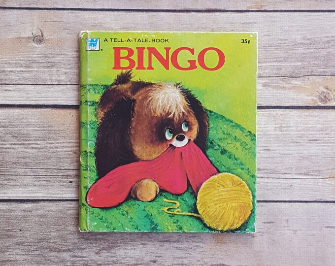 Bingo Dog Story Silly Puppy Story Doggie Book Tell A Tale Book - Etsy