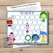 Kids Reward Chart - Inside Out Reward Chart - Printable - Instant ...