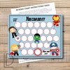 Reward Chart Moana Reward Chart Printable Instant Download Printable - Etsy