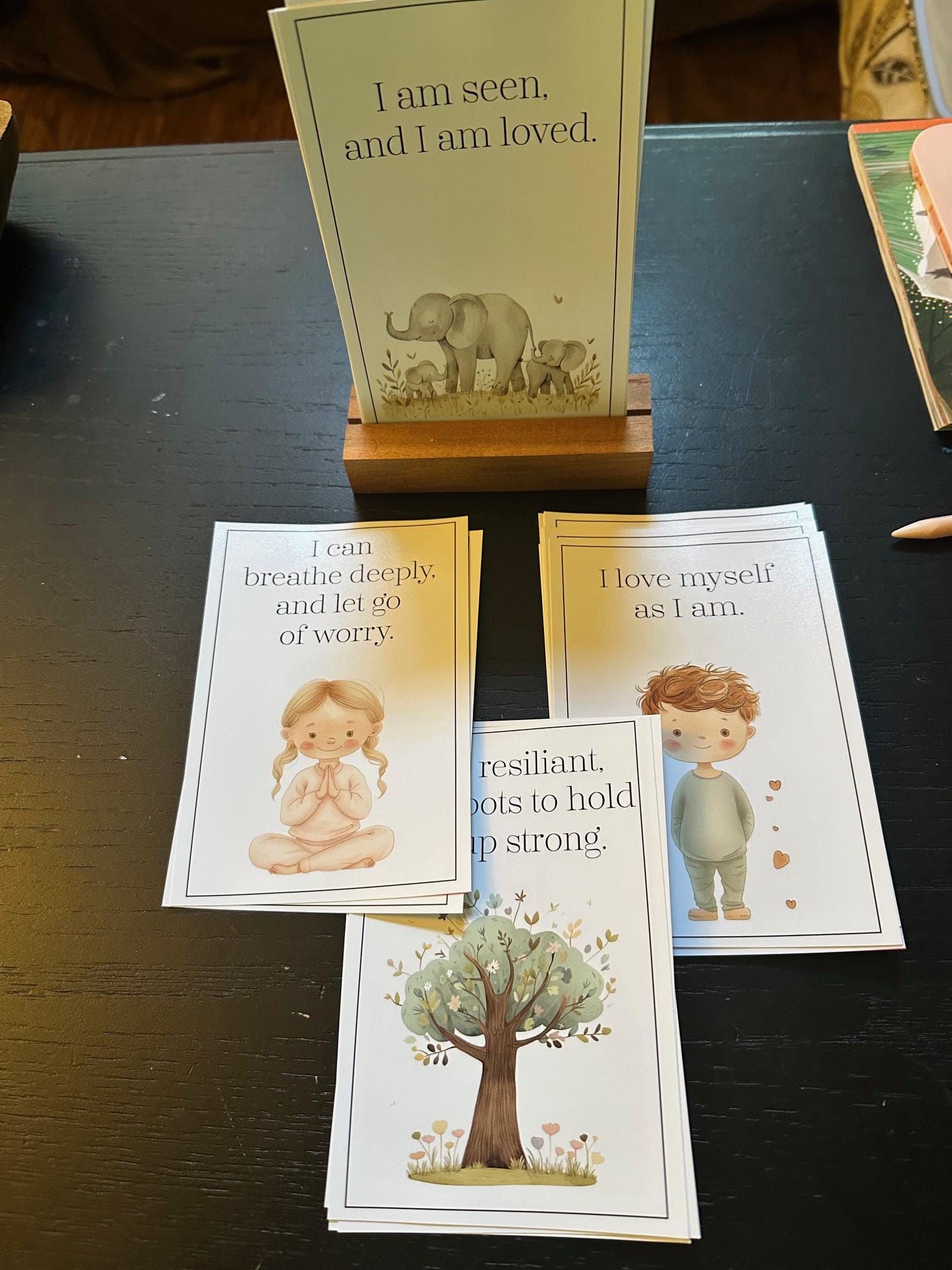 Affirmation Cards for Children - Mindful Meditation Children - Child ...