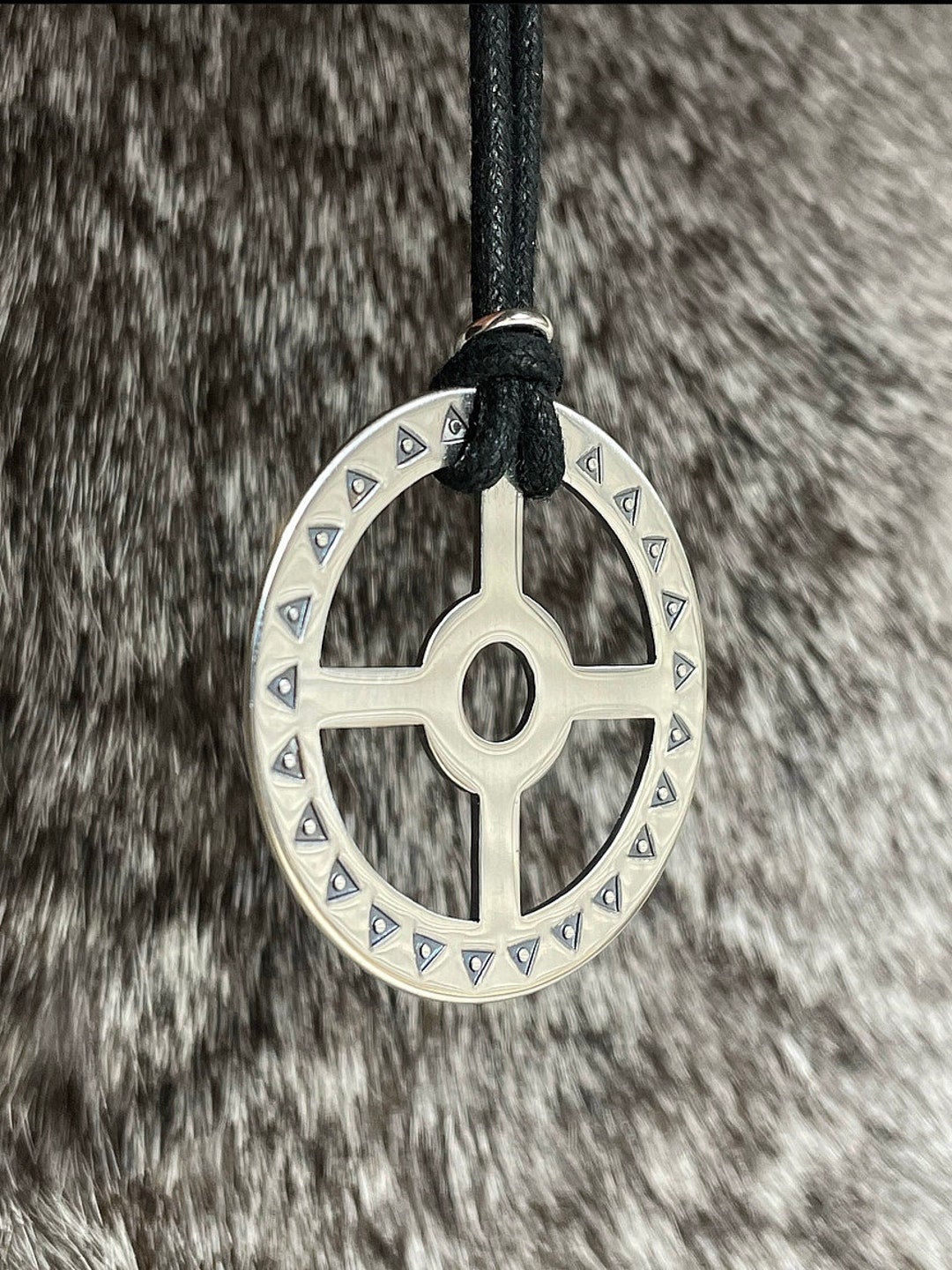 Sunwheel in Sterling Silver - Pagan Sun Symbol Necklace - Suncross ...