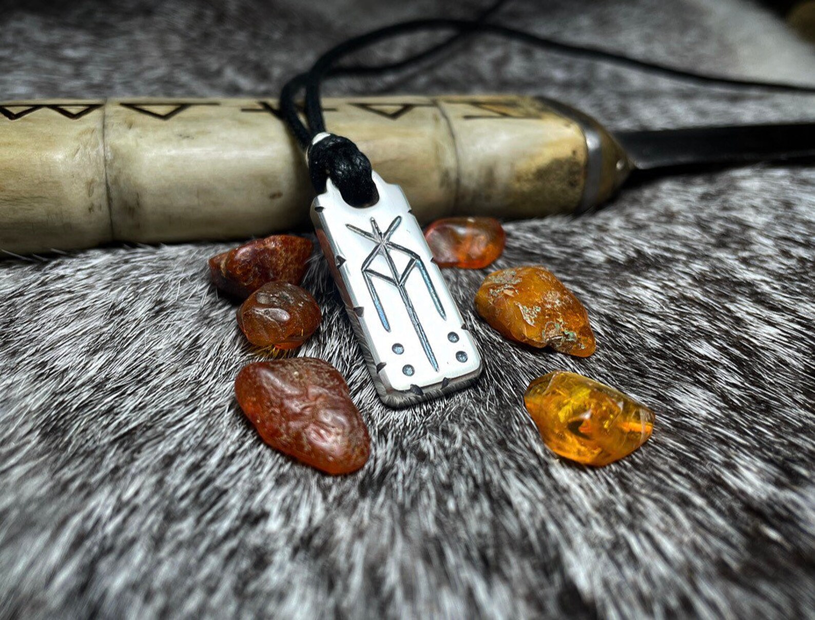 VALFREYJA Lady of the Slain Talisman in Sterling Silver - Etsy