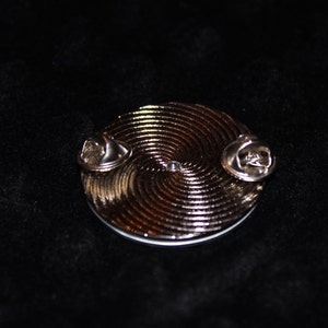 Blue Psychedelic Spinner Pin - Etsy