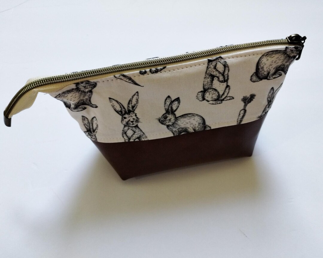 Small Knitting Project Bag, Crochet Project Bag, Craft Storage Bag ...