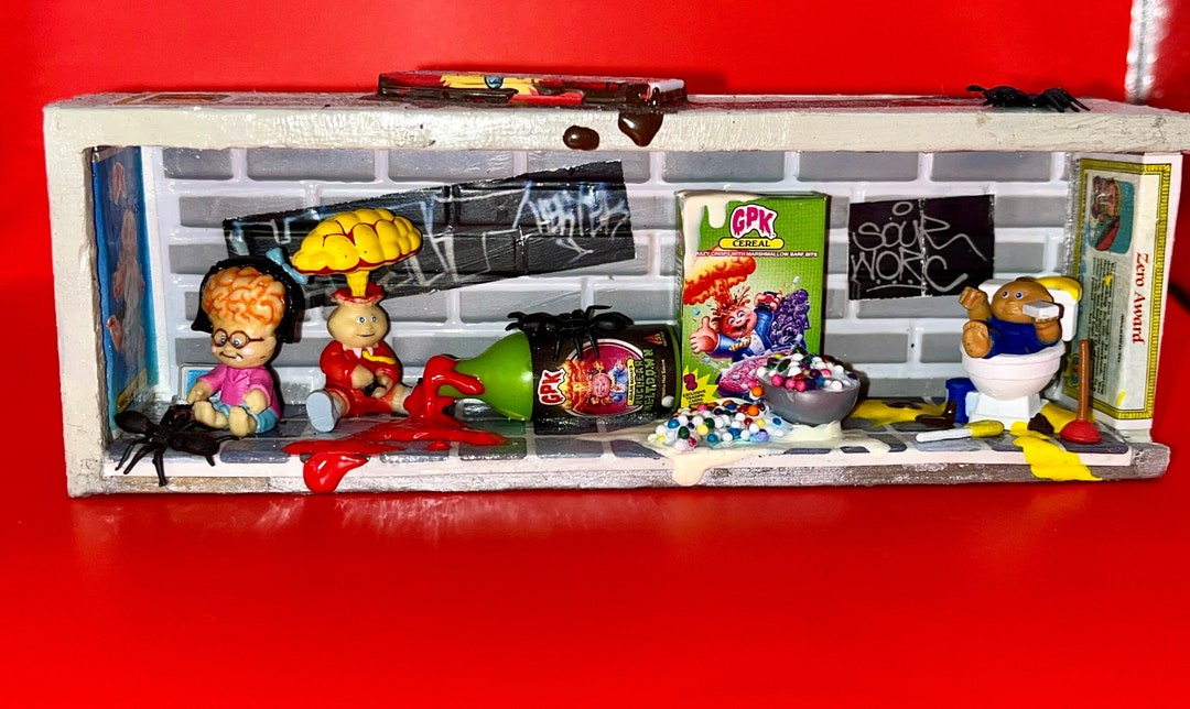 Hand-crafted Garbage Pail Kids Art for the 80s & 90s Babies in Your ...