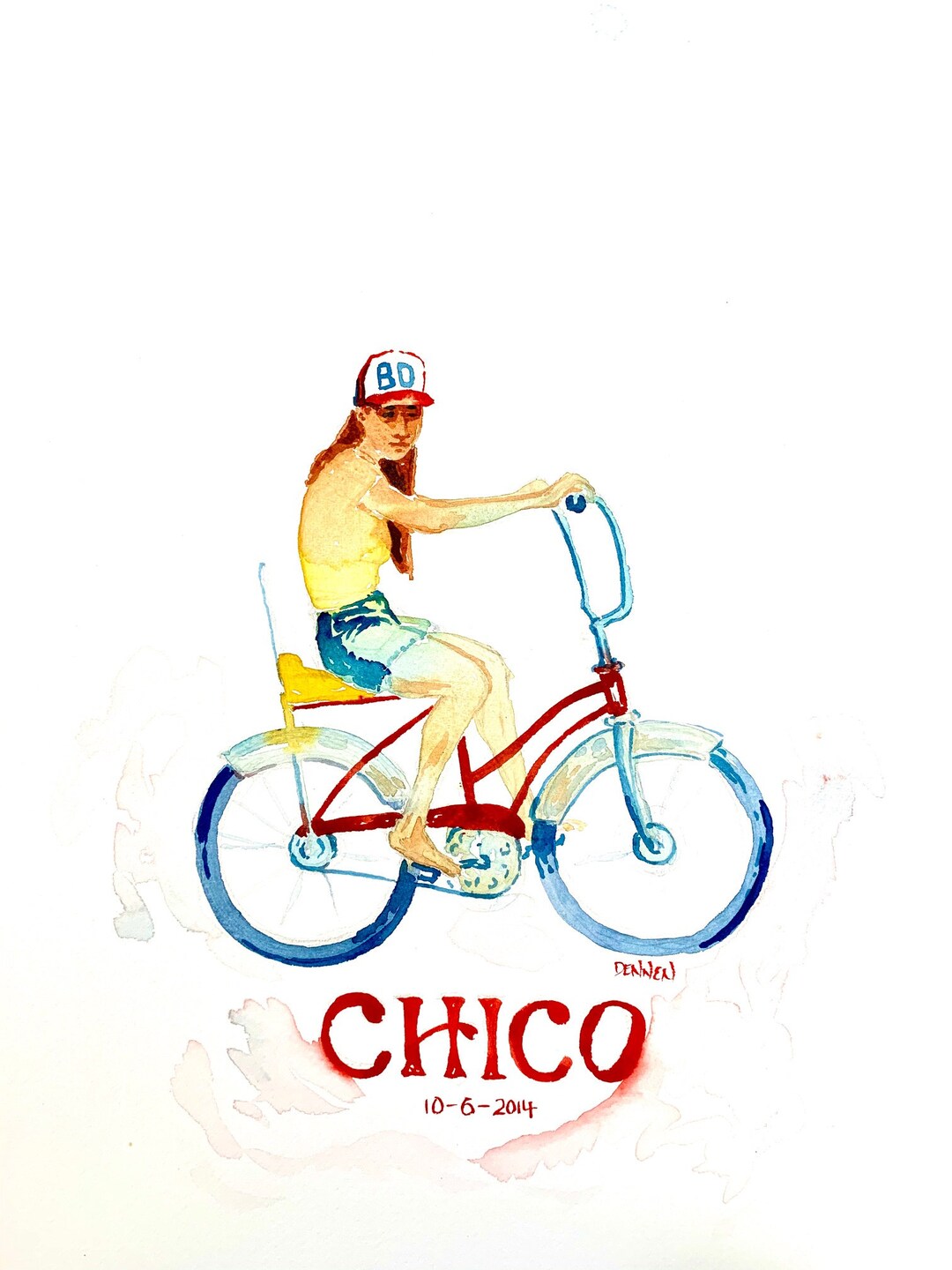 Vintage Show Poster Chico 2014 - Etsy