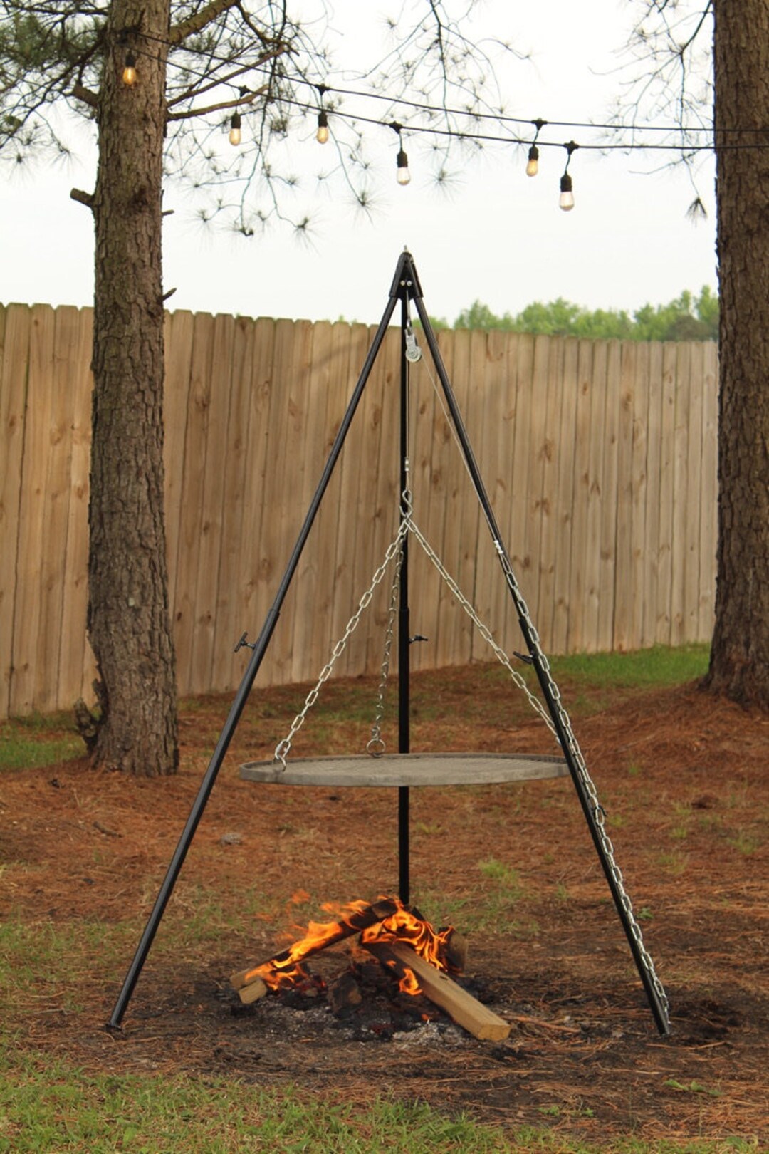 Grill With Chain Hanging Grill or Heavy Duty Tripod - Etsy