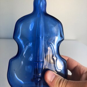Vintage Cobalt Blue Violin/viola Vase - Etsy