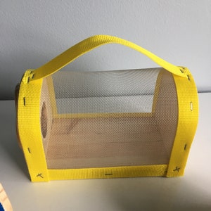 Handmade Insect Bug Wooden Box Outdoor Exploration Yellow Blue Orange ...