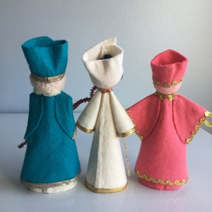 Vintage Christmas Three Wise Men Tree Toppers Holiday Decor HTF - Etsy