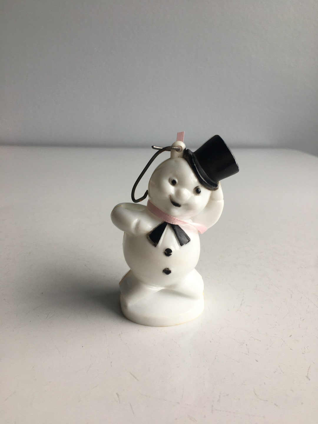 Vintage Christmas Rosbro Snowman Candy Container 1950's - Etsy