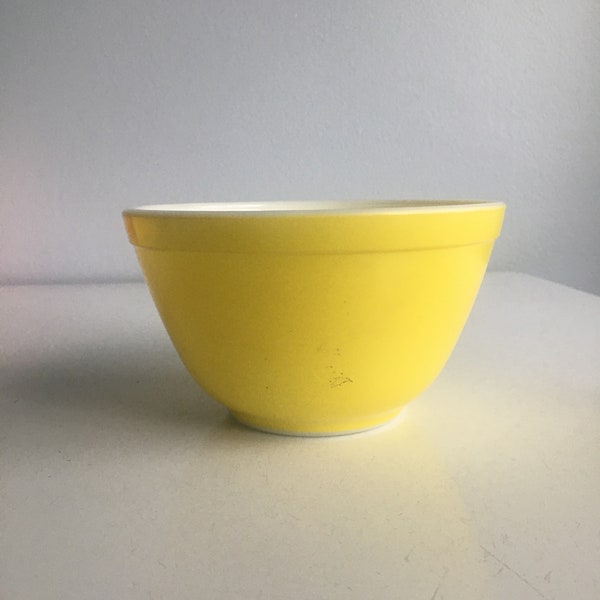 Yellow Pyrex Bowl - Etsy