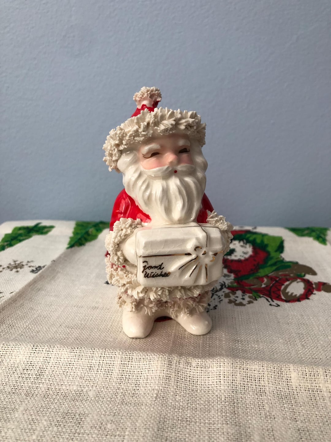 Vintage Christmas NAPCO Santa Claus Planter - Etsy