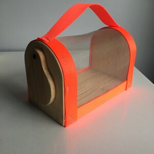 Handmade Insect Bug Wooden Box Outdoor Exploration Yellow Blue Orange ...