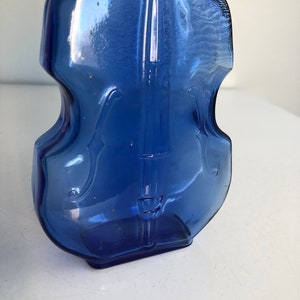 Vintage Cobalt Blue Violin/viola Vase - Etsy