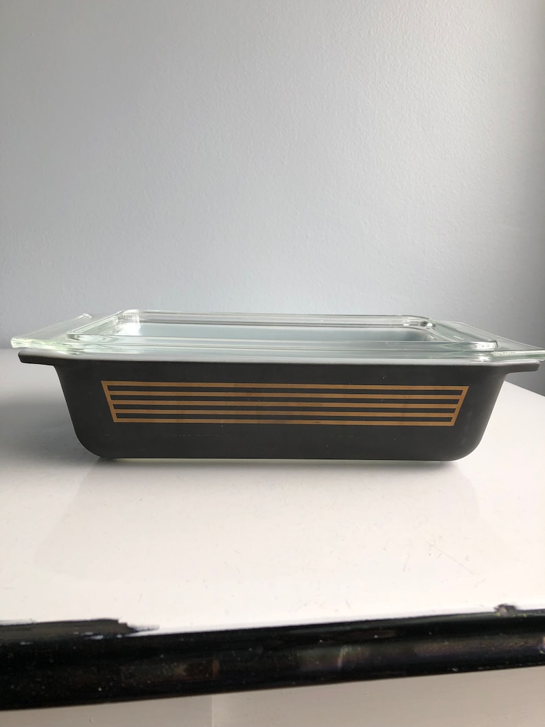 Vintage Pyrex Musical Staff Space Saver With Lid HTF RARE - Etsy