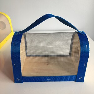 Handmade Insect Bug Wooden Box Outdoor Exploration Yellow Blue Orange ...