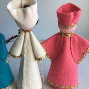 Vintage Christmas Three Wise Men Tree Toppers Holiday Decor HTF - Etsy