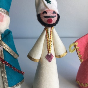 Vintage Christmas Three Wise Men Tree Toppers Holiday Decor HTF - Etsy
