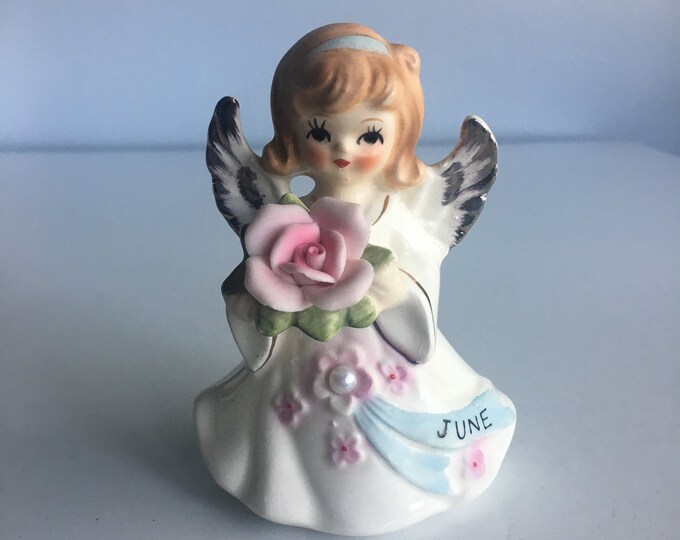 Vintage Lefton June Angel of the Month Figurine 6224 - Etsy